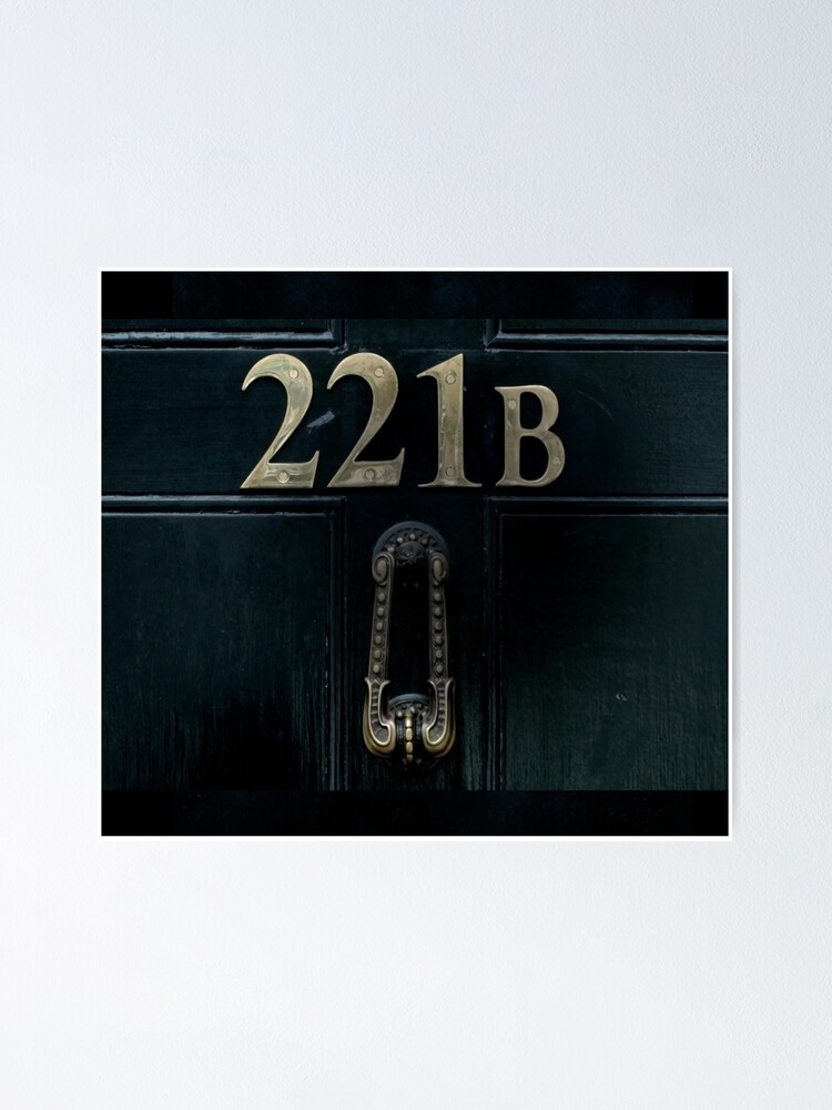 Póster «221B Baker Street» de Confangeeks | Redbubble