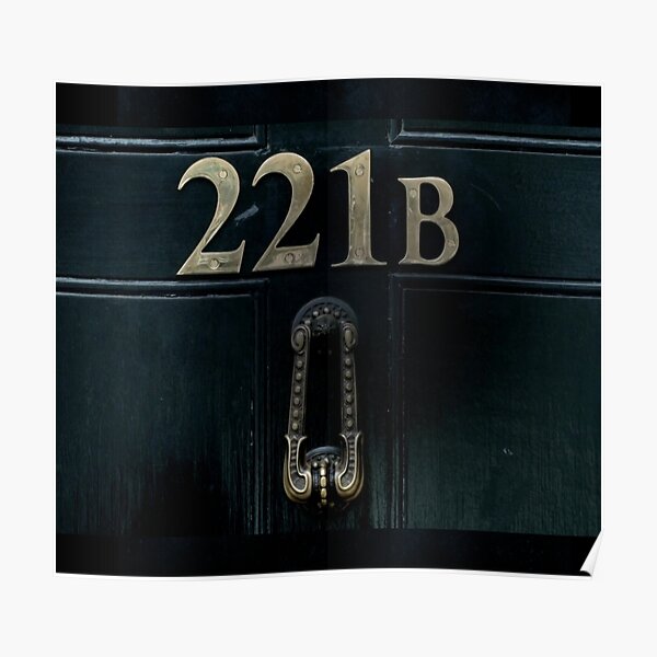Póster «221B Baker Street» de Confangeeks | Redbubble