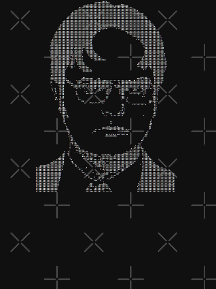 "Ascii Dwight" T-shirt by pickledbeets | Redbubble