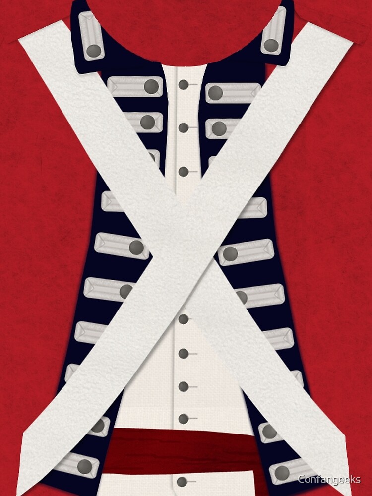 "British Redcoat" Graphic T-Shirt for Sale by Confangeeks | Redbubble
