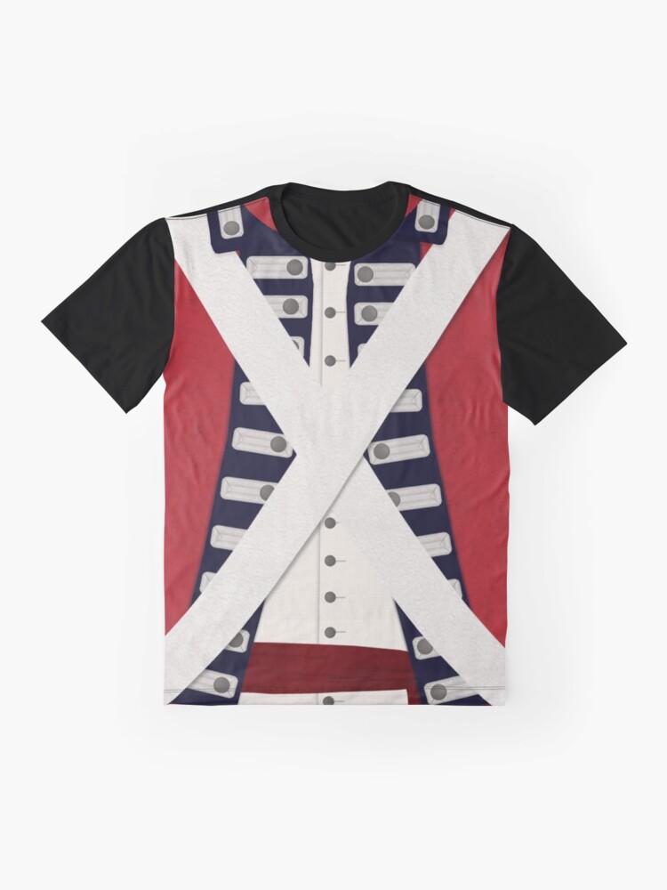 "British Redcoat" Graphic T-Shirt for Sale by Confangeeks | Redbubble