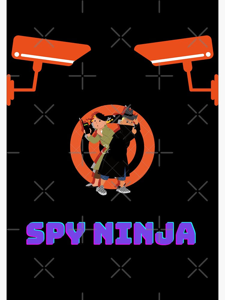 "spy ninja" Sticker by Jnwodo | Redbubble