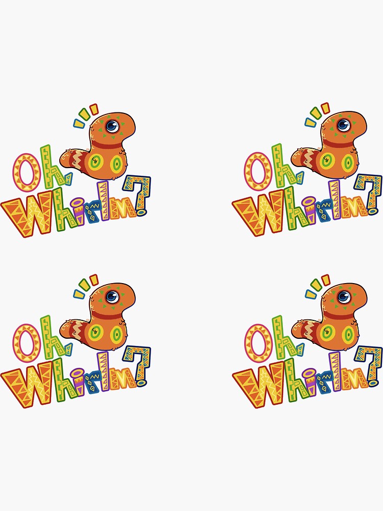 "Oh Whirlm? - Viva Piñata Print" Sticker for Sale by Smashchu | Redbubble
