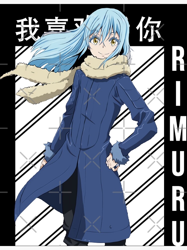"that time i got reincarnated as a slime - rimuru- Anime" Poster for ...