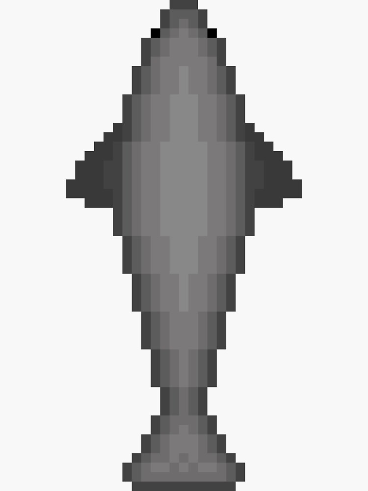 Pegatina «Manatee pixel art» de pentaenix | Redbubble