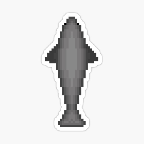 Pegatina «Manatee pixel art» de pentaenix | Redbubble