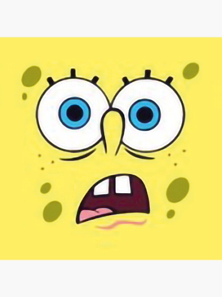 "SpongeBob - Shocked" Poster for Sale by AlphaSmith | Redbubble