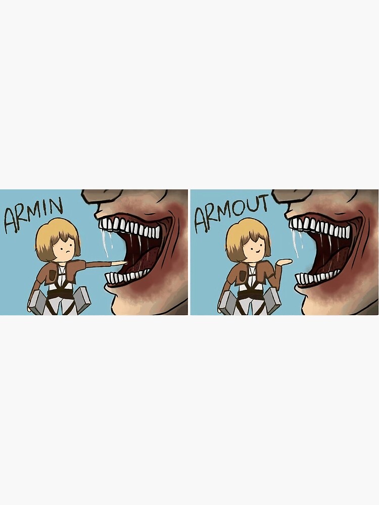 "Armin meme" Art Print for Sale by Nilsbra23 | Redbubble