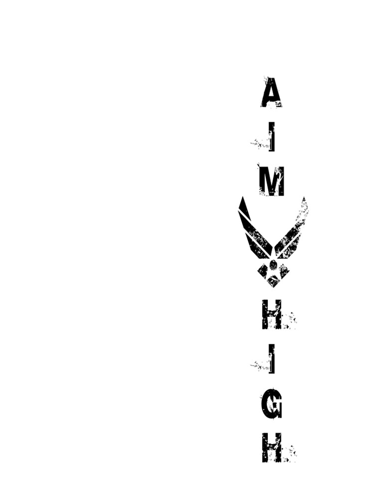 "Air Force "Aim High" Logo" Leggings for Sale by TheNoGoodShop | Redbubble