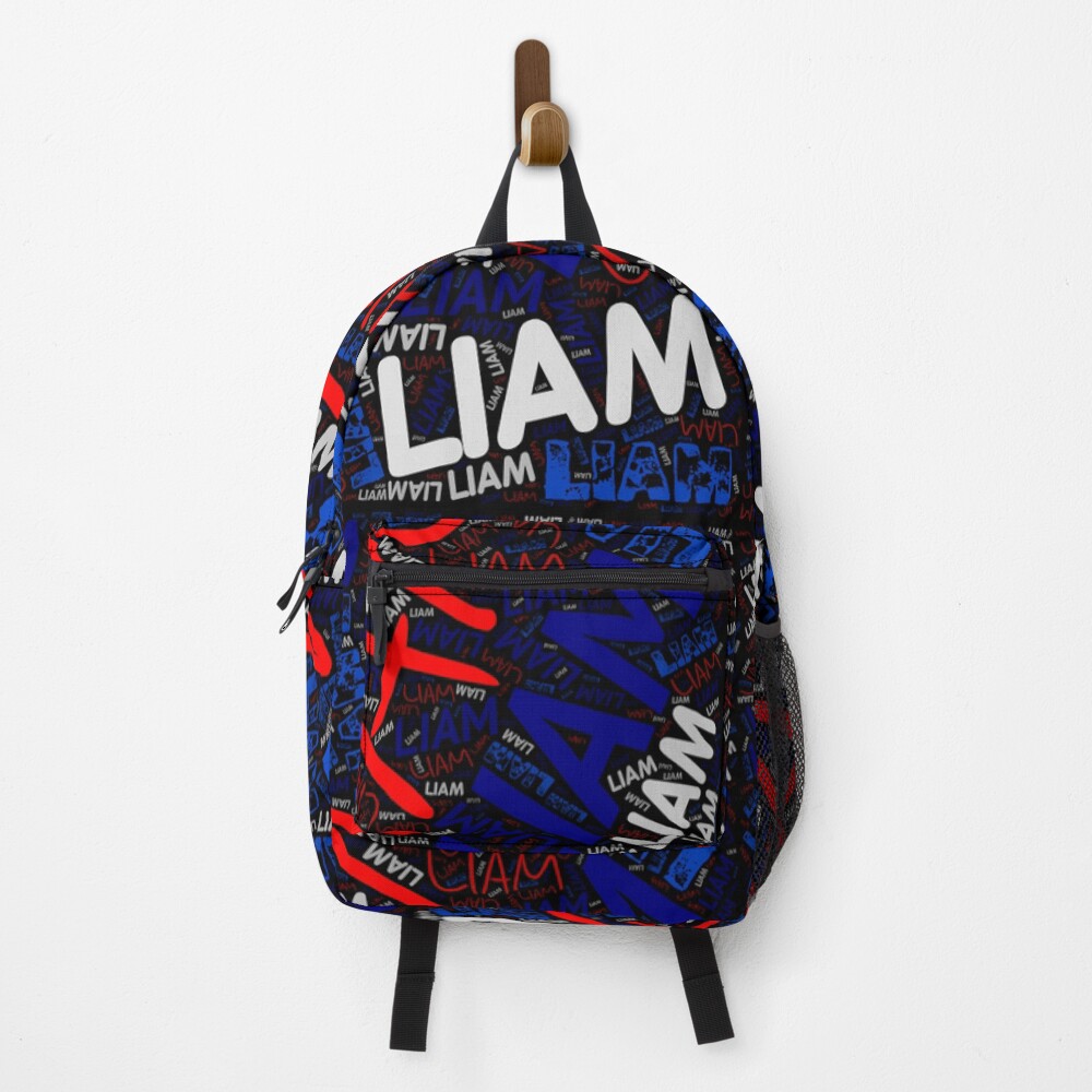 "LIAM - Personal Name Collage" Backpack for Sale by BillyBong2020 ...