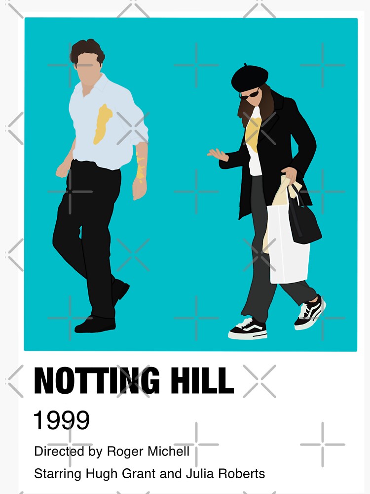 "Notting Hill" Sticker for Sale by LozandEl | Redbubble