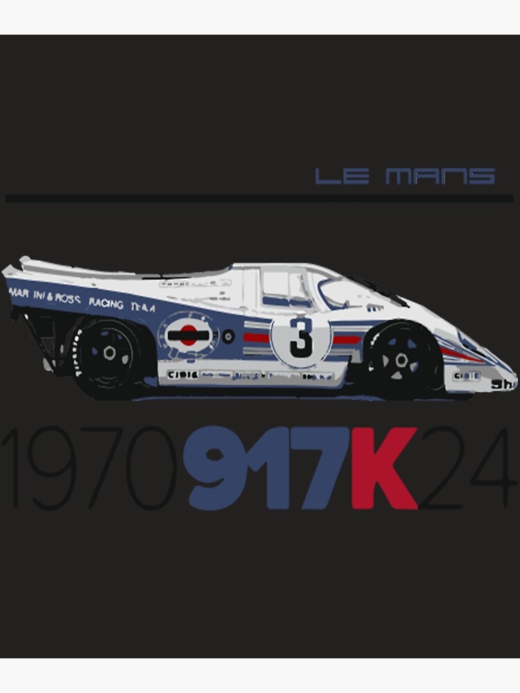 "Porsche 917k Martin 917K Racecar" Poster by FunnyGuyStore | Redbubble