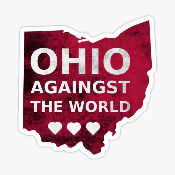 Ohio Against The World Stickers | Redbubble