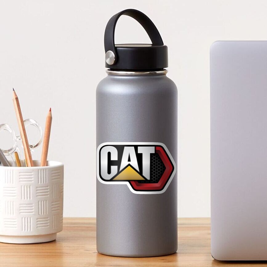 "CAT Machine" Sticker for Sale by CakeEaterDesign | Redbubble