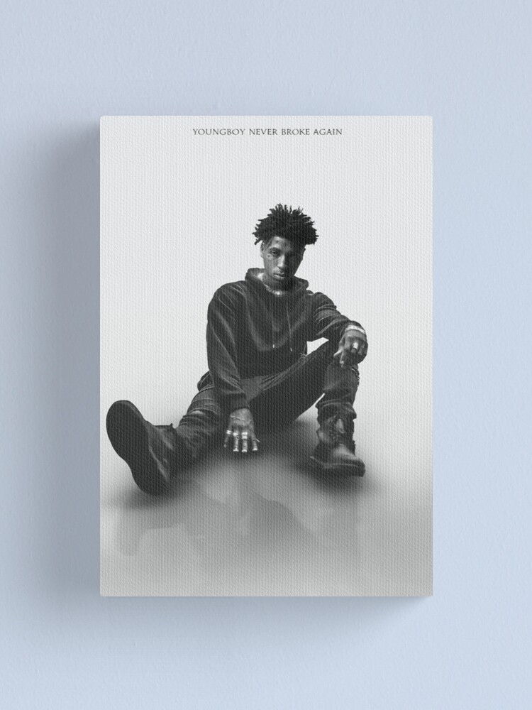 "NBA Youngboy" Canvas Print for Sale by BlueChips | Redbubble