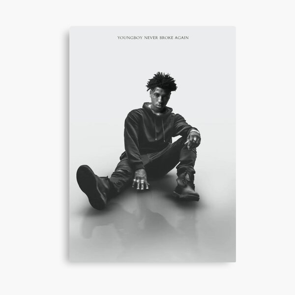 "NBA Youngboy" Canvas Print for Sale by BlueChips | Redbubble