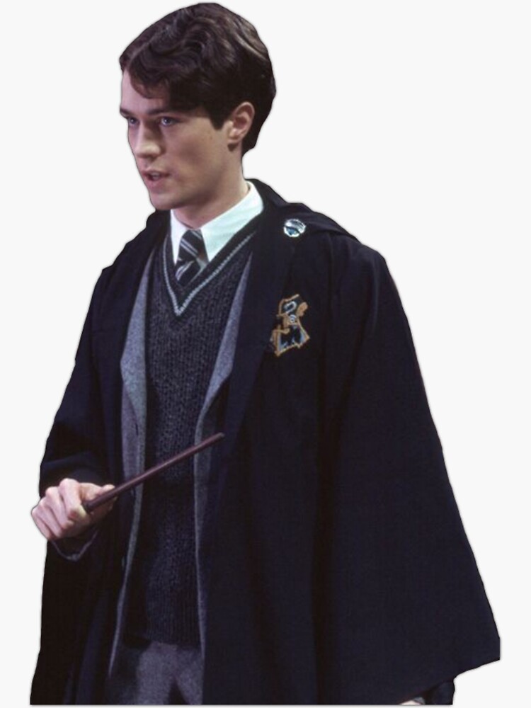 "tom riddle" Sticker for Sale by BobaStickers | Redbubble