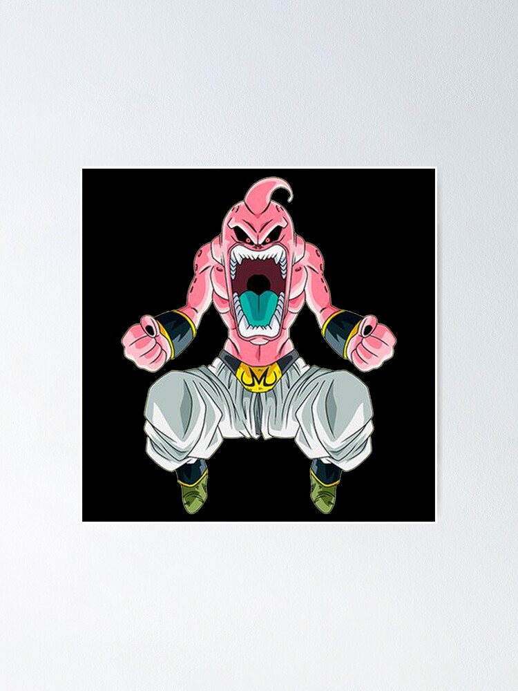 Póster «Angry Buu Dragon Ball Z» de GofiArman | Redbubble