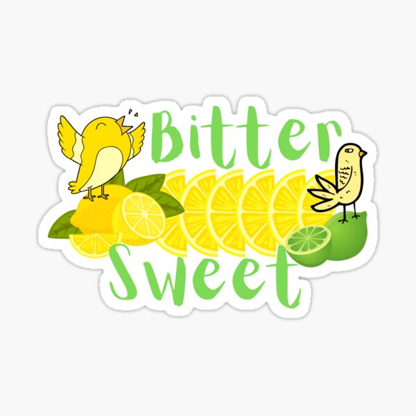 "Bitter Sweet" Sticker for Sale by Kaikouri | Redbubble