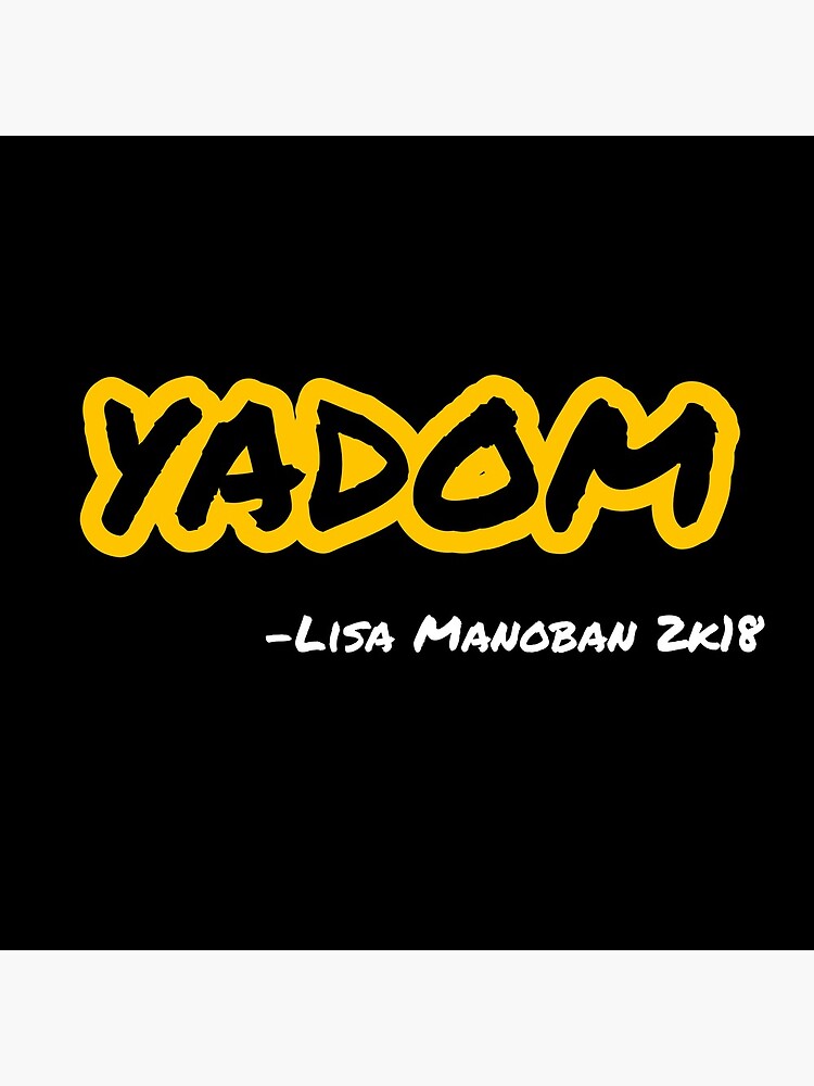 "Blackpink Lisa Iconic Yadom 2018" Poster for Sale by kpopmerch13 ...