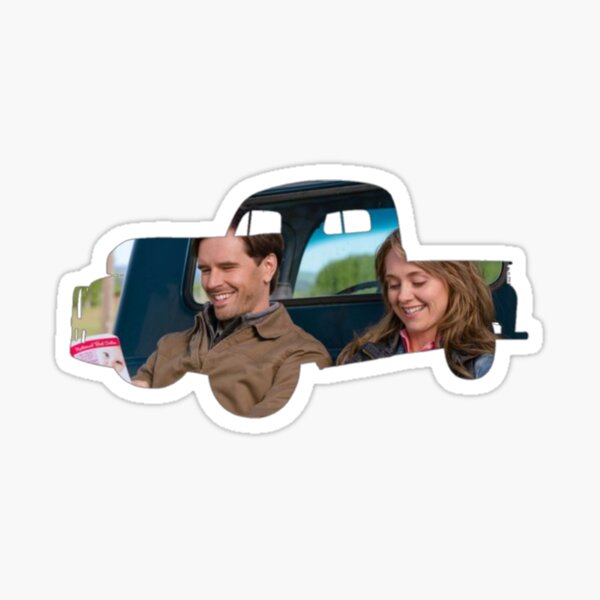 "Ty and Amy Truck Design 2" Sticker by designbyjodyb | Redbubble