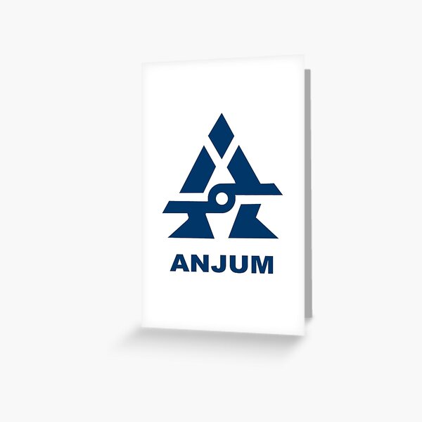 "Anjum means Star logo" Greeting Card by AAGraphicsShop | Redbubble