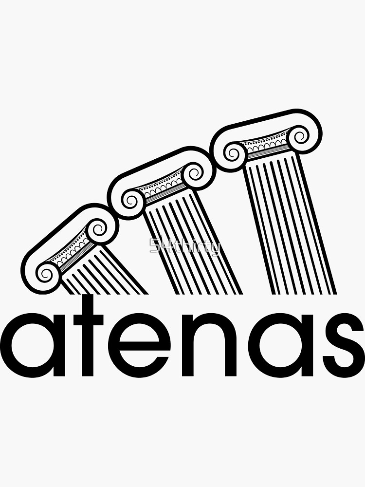 "Atenas" Sticker for Sale by 54thirty | Redbubble