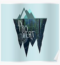 Introvert Posters | Redbubble