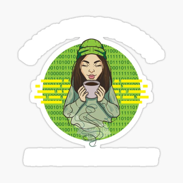 Funny Software Developer And Computer Science Coder Meme Sticker For