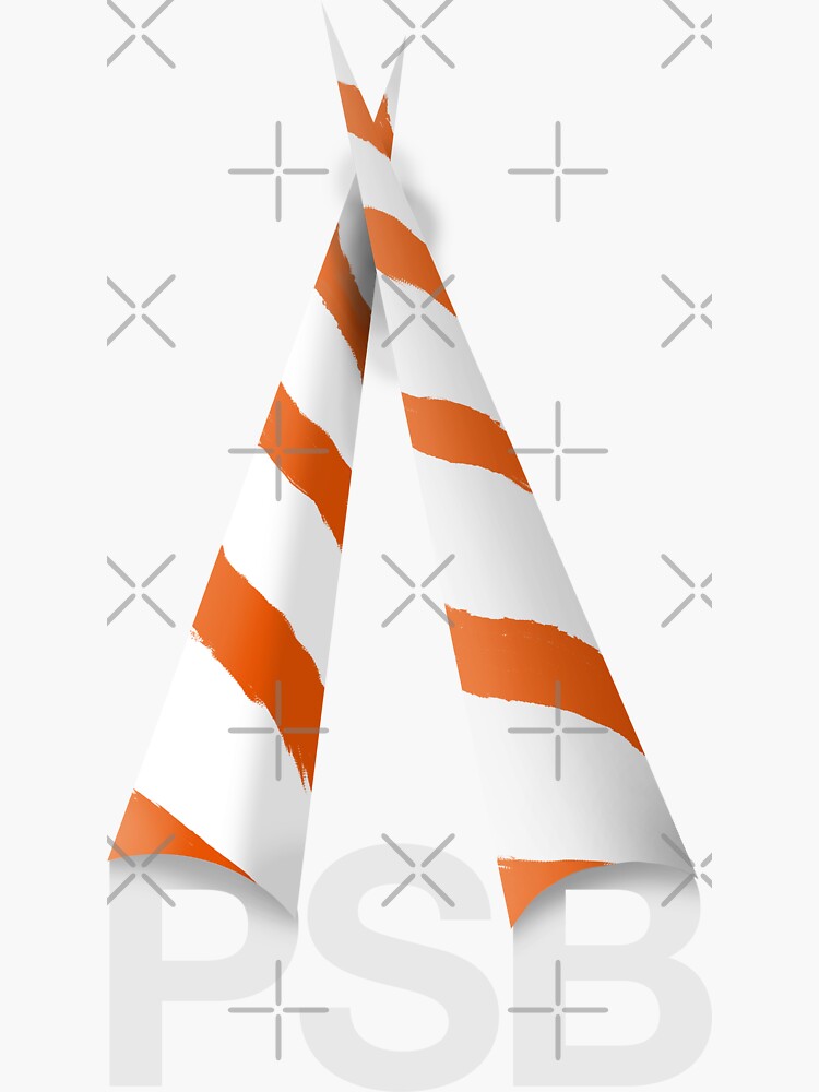 "PSB Cones" Sticker by sidefx88 | Redbubble