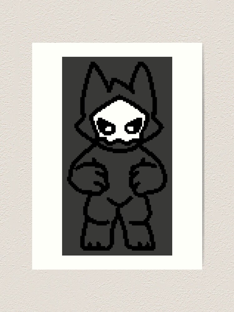 "Changed - Dark Latex Wolf Sprite (Male)" Art Print for Sale by ...