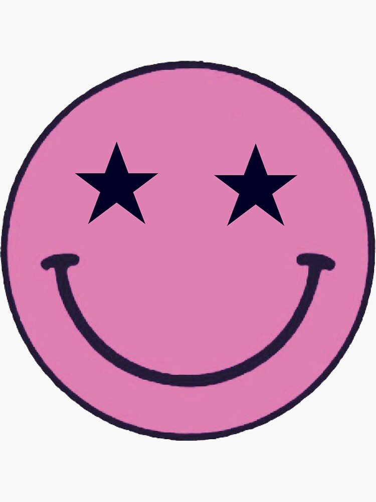 "Smiey Face" Sticker for Sale by saphsavett16 | Redbubble