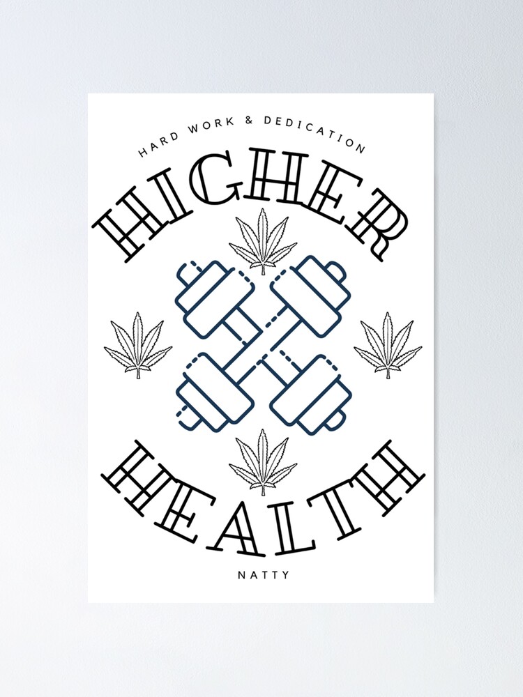 "Higher Health" Poster by BizarreBazzar | Redbubble
