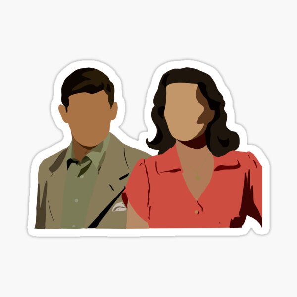 "Agent carter" Sticker for Sale by inspired-h-l | Redbubble