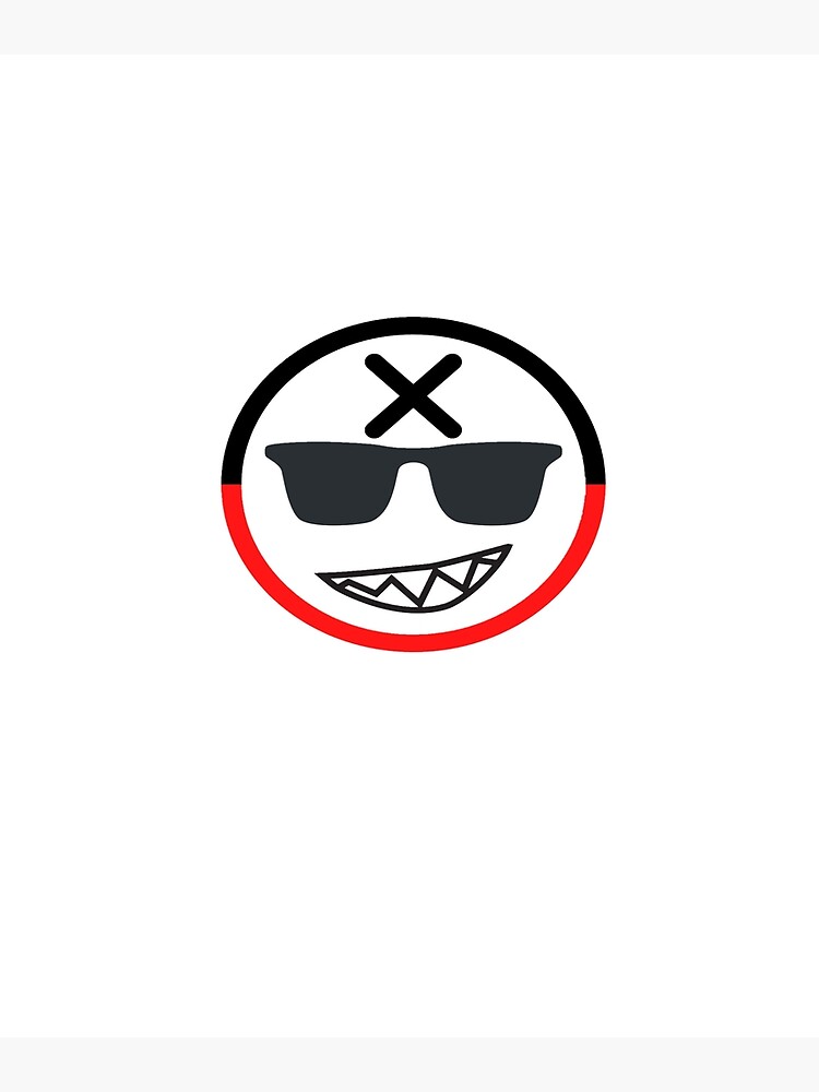 "Smirk Face" Poster by Shark-World | Redbubble