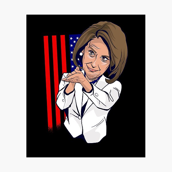 "Nancy Pelosi clapping meme" Photographic Print by gossiprag | Redbubble