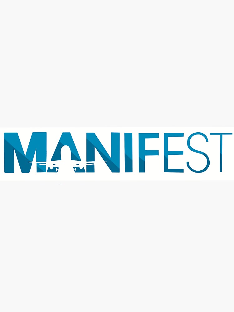 "Manifest " Sticker by ashtynkessel | Redbubble