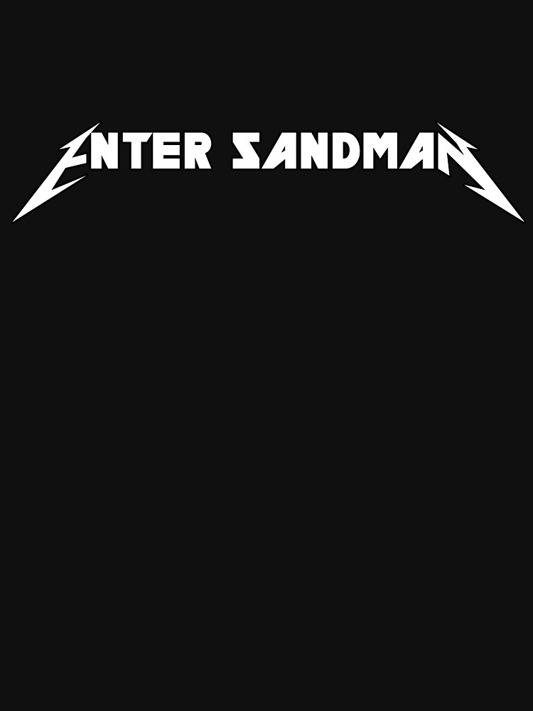 "Enter Sandman" T-shirt for Sale by lelikvee | Redbubble | metallica t ...