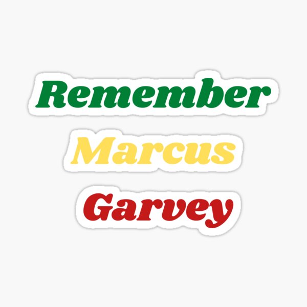 "Marcus Garvey" Sticker by Jahva1 | Redbubble