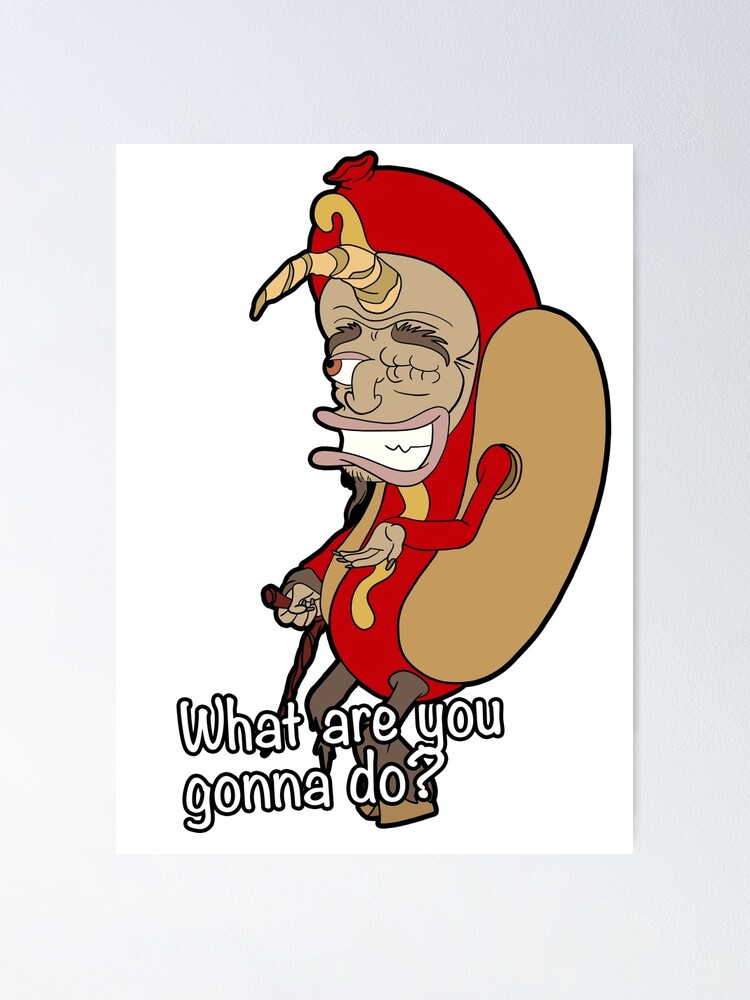 "Hormone Monster - Big Mouth" Poster by Scum-N-Villany | Redbubble