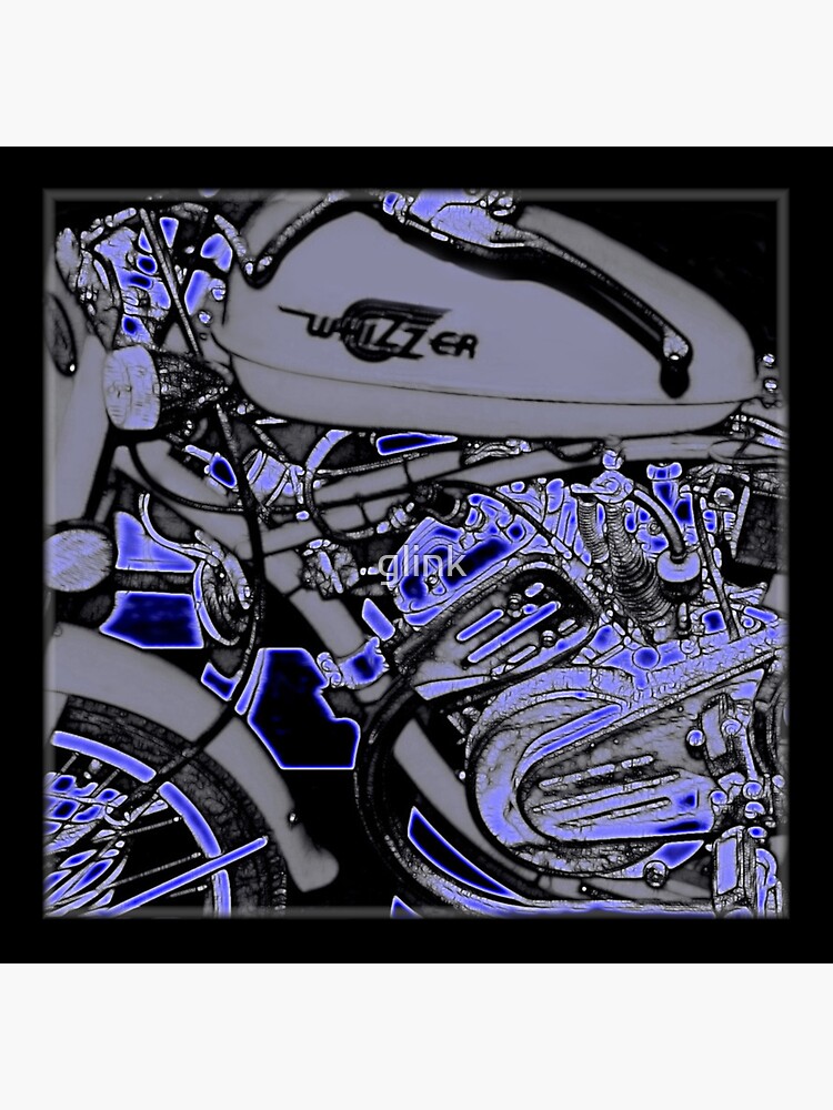 "Whizzer >>>>>" Sticker for Sale by glink | Redbubble