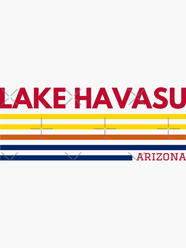 "Lake Havasu Arizona" Sticker by Taumaturgo | Redbubble