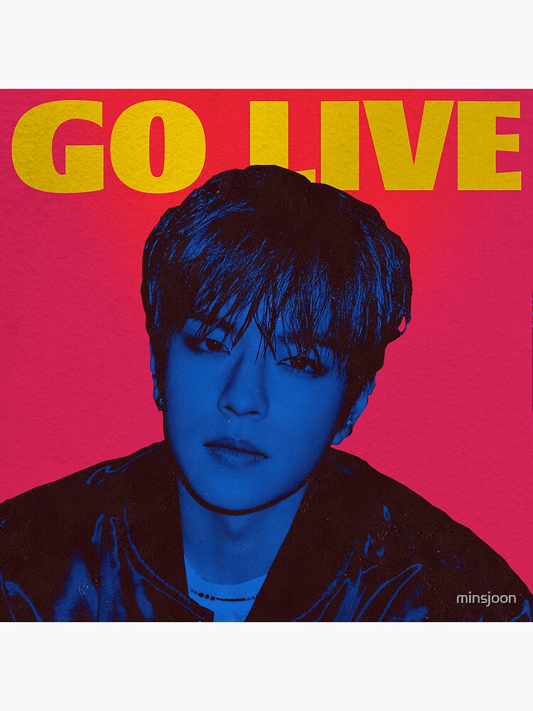 "SKZ 'Go live' album redesign " Sticker for Sale by minsjoon | Redbubble