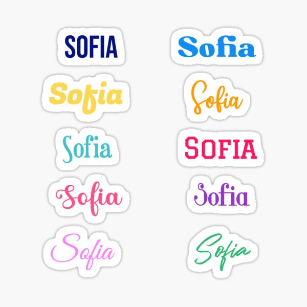 "Sofia - Baby Names Girls Unique - Personalized Gift For Her ...