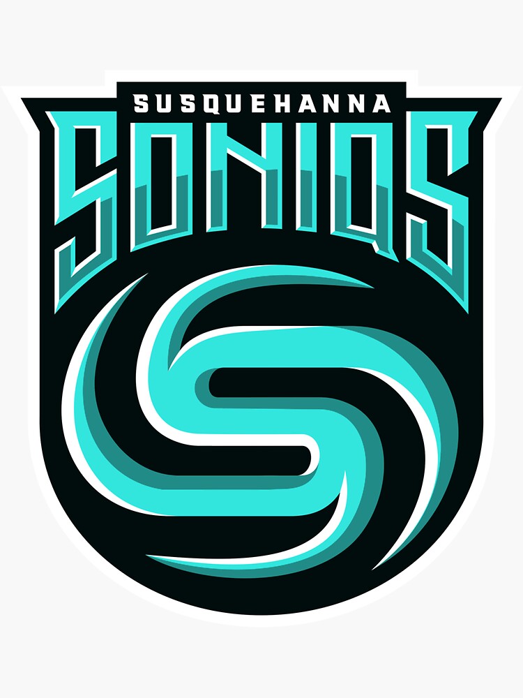 "Susquehanna Soniqs Esport Logo" Sticker by UMLA-Design | Redbubble