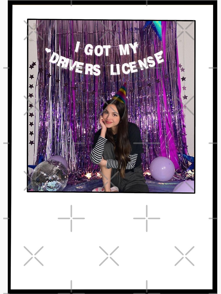 "Drivers License" Sticker by Himdesigns | Redbubble