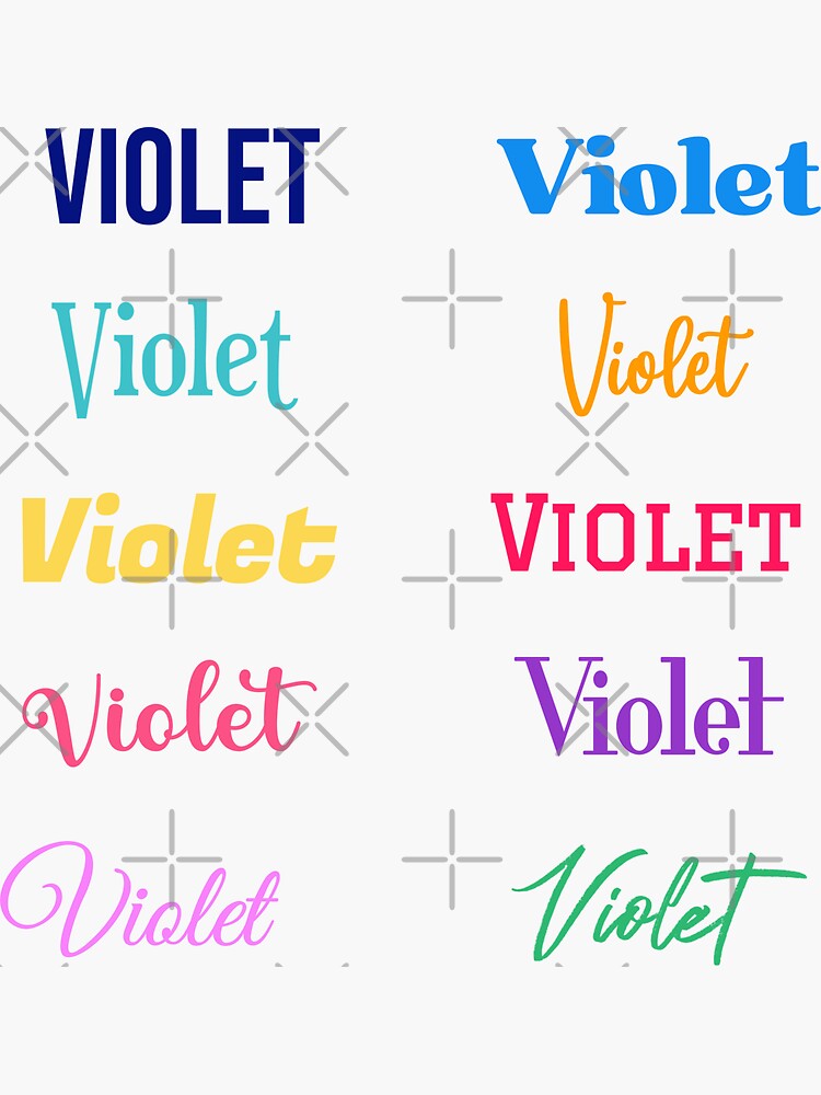 "Violet - Baby Names Girls Unique - Personalized Gift For Her ...