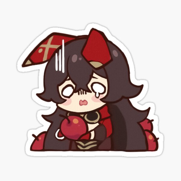 "Amber | Genshin Impact Sticker "Help"" Sticker for Sale by Asiapenguin ...