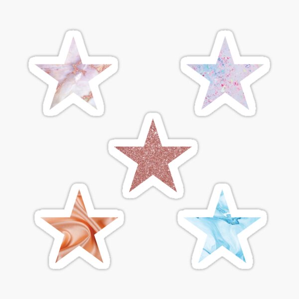 "Star sticker aesthetic background pack" Sticker by xtinaxoxo3 | Redbubble