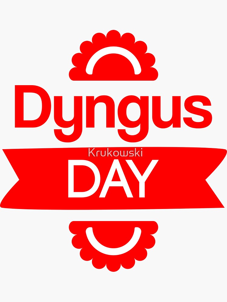 "Dyngus Day Polish Easter Parade" Sticker for Sale by Krukowski | Redbubble